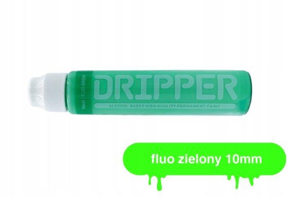 Marker dekoracyjny mop DRIPPER 10mm fluo zielony - Dope | Sklep EMPIK.COM