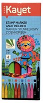Marker do papieru Kayet 6 szt. - inna (Inny) | Sklep EMPIK.COM