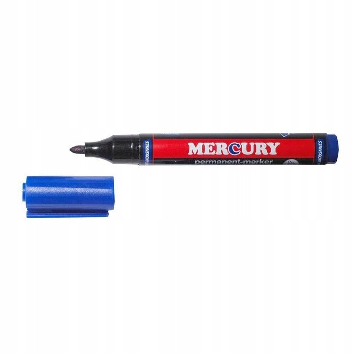 Marker Mercury 70 Permanent Okr.Niebieski - Mercury | Sklep EMPIK.COM