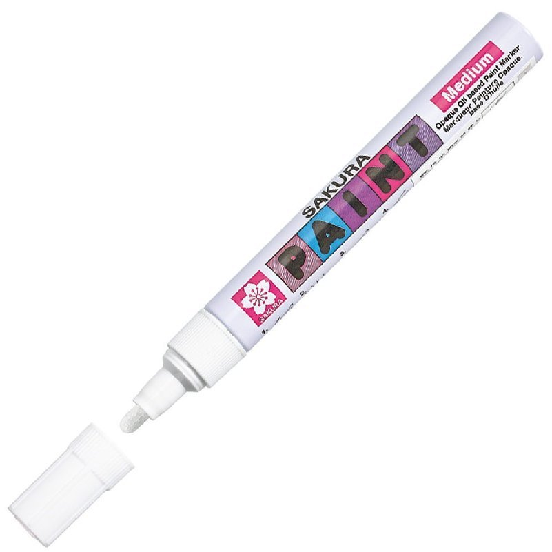Marker olejny, Sakura Paint Marker Oil Medium, 50 White - BRUYNZEEL ...