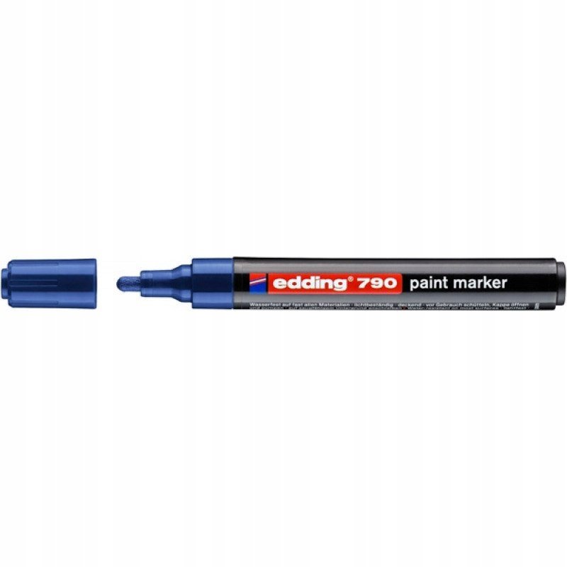 Marker olejowy Edding 790 niebieski - Edding | Sklep EMPIK.COM