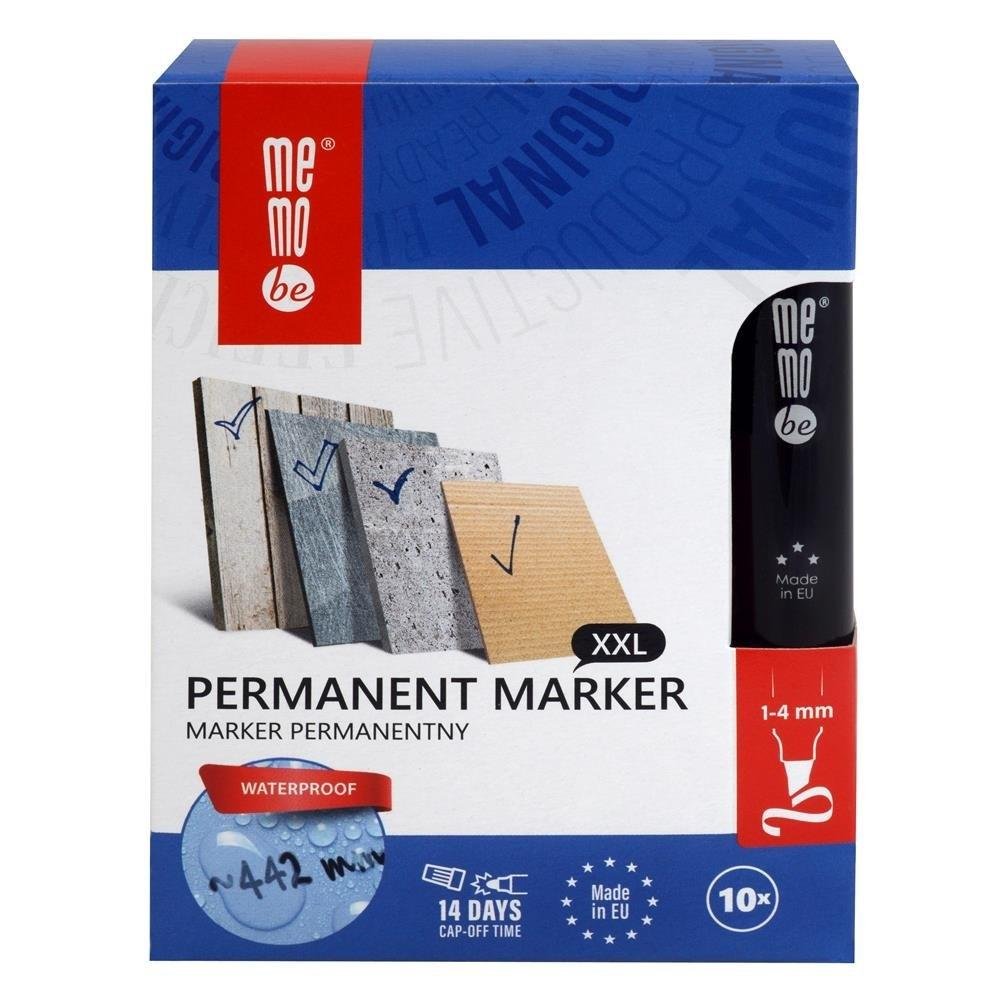 Marker permanentny 1-4mm zielony (10szt) MemoBe - Inna marka | Sklep EMPIK.COM