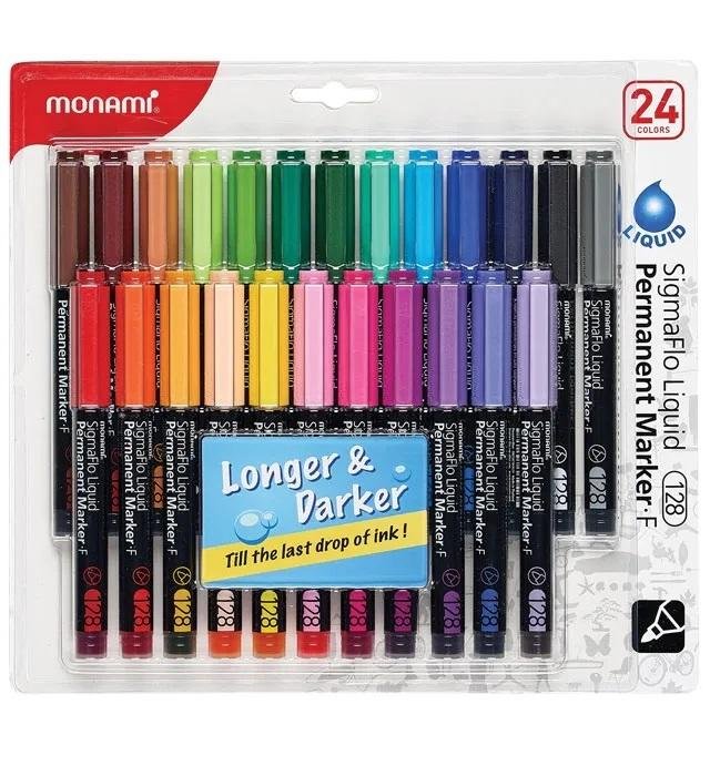 Marker permanentny SigmaFlo 24kol MONAMI - Inna marka | Sklep EMPIK.COM