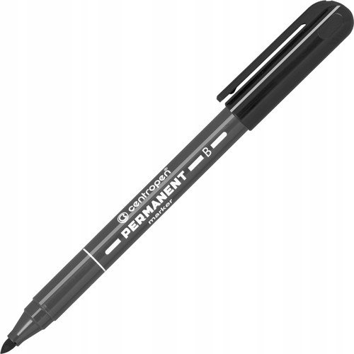 Marker Pisak Flamaster Permamenty Okrągły 2Mm Czarny Centropen - Inna ...