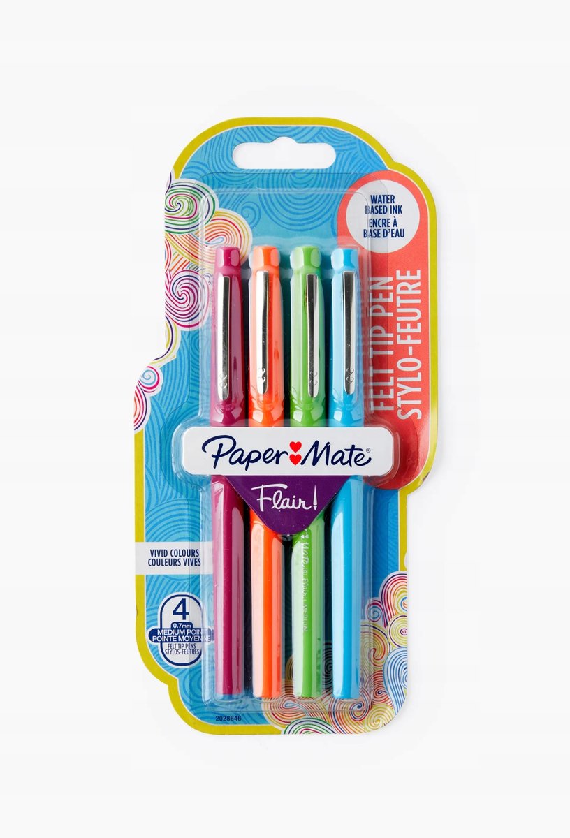 Marker wodny wielokolorowy Paper Mate 4 szt. - Paper Mate | Sklep EMPIK.COM