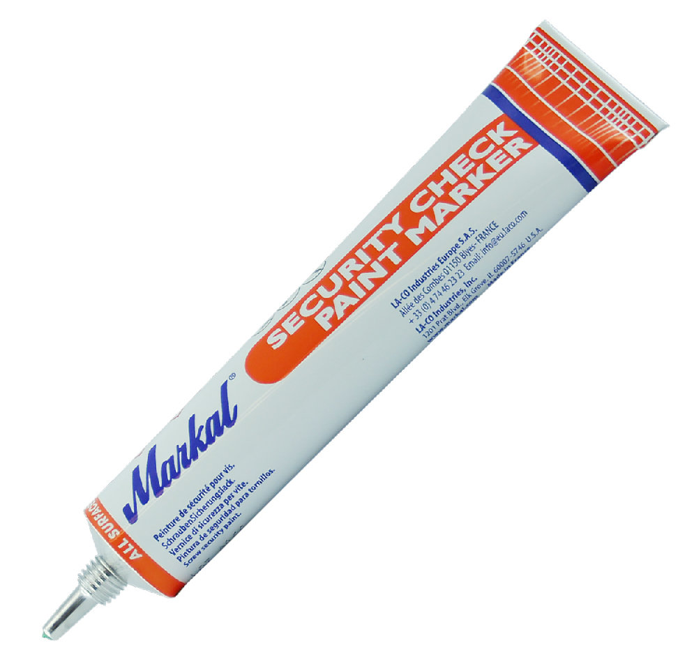 Marker zabezpieczający śruby, Markal Security Check Paint, zielony ...