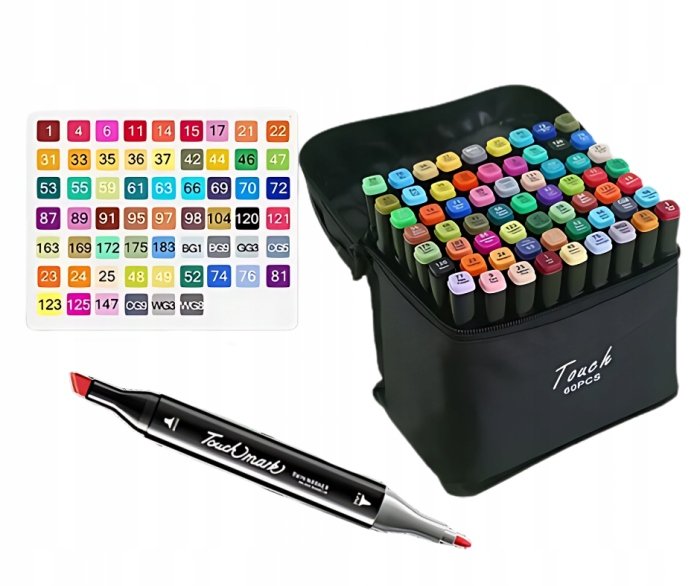 Markery 60 kolorów - Touch | Sklep EMPIK.COM