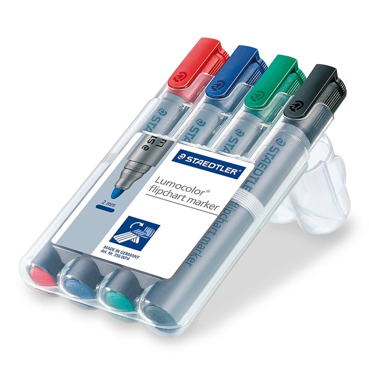 Markery, Lumocolor flipchart, 4 kolory - Staedtler | Sklep EMPIK.COM