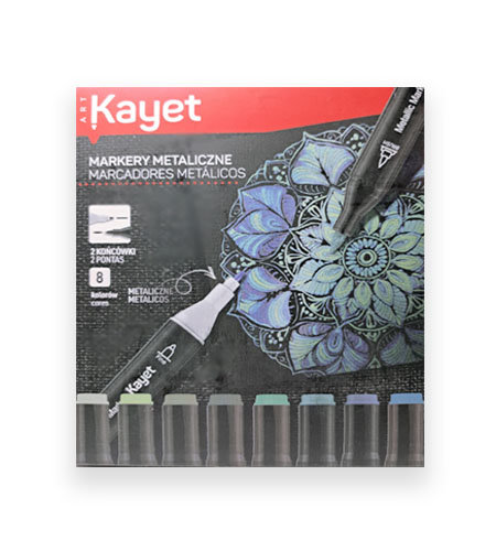 Markery metaliczne Kayet - KAYET | Sklep EMPIK.COM