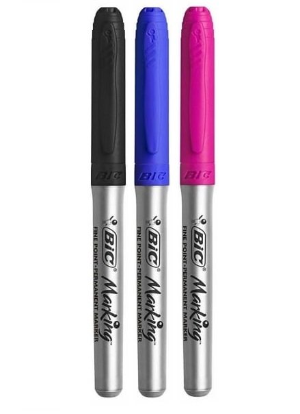Markery Permanentne Bic 3 Sztuki Alex. - Inna marka | Sklep EMPIK.COM