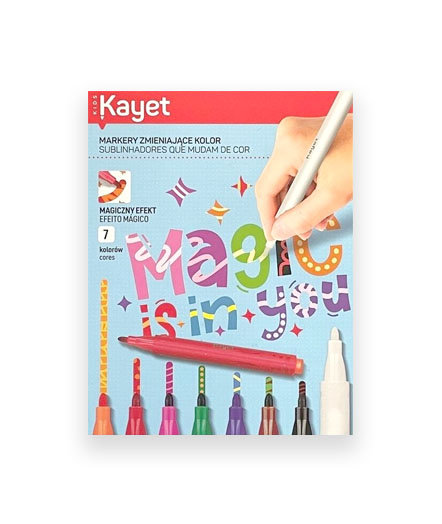 markery zmieniające kolor 7 - Kayet - KAYET | Sklep EMPIK.COM