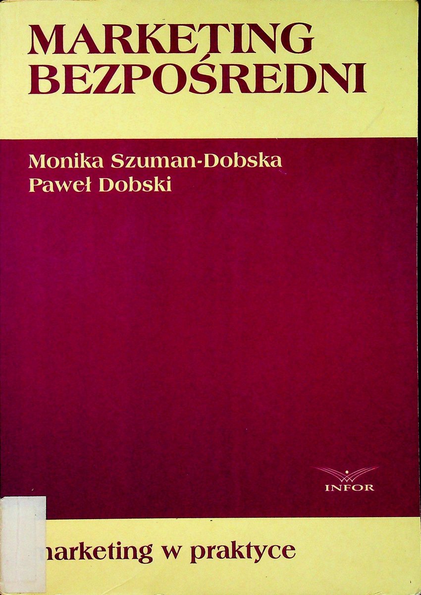 Marketing bezpośredni - W opisie | Książka w Empik