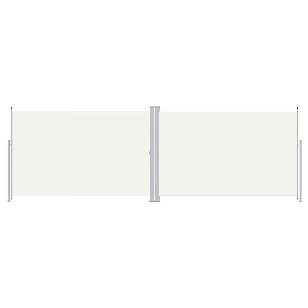Markiza Ogrodowa Boczna Automatycznie Zwijana, Kremowa, 200x(0-600) cm ...