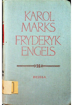 Marks Engels Dzieła Tom 14 Część I - Książka i Wiedza | Książka w Empik