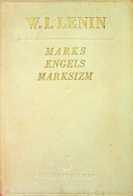 Marks Engels Marksizm 1949 r. - Opracowanie zbiorowe | Książka w Empik