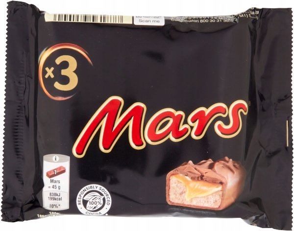 Mars (3x45g) 135g - oryginał z Włoch - Mars | Sklep EMPIK.COM