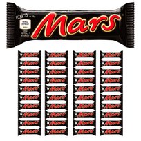 Mars Baton z nugatowym nadzieniem oblany karmelem i czekoladą 51 g x 40 ...