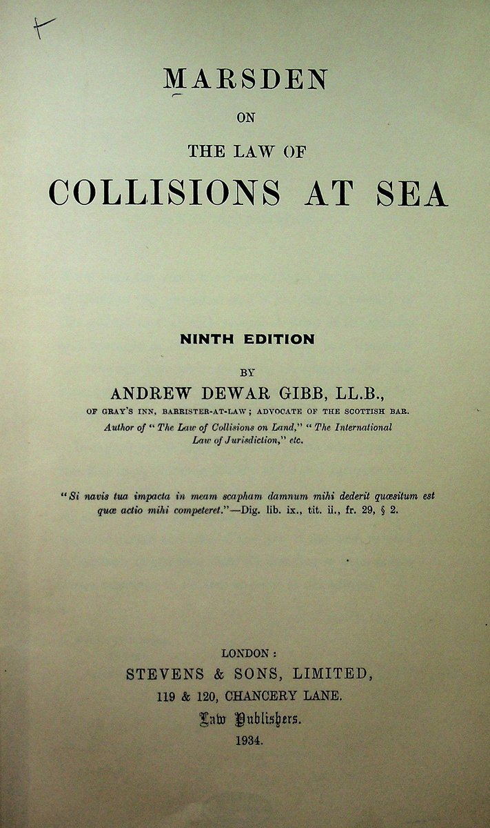 Marsden on the law of collisions at sea 1934r - W opisie | Książka w Empik