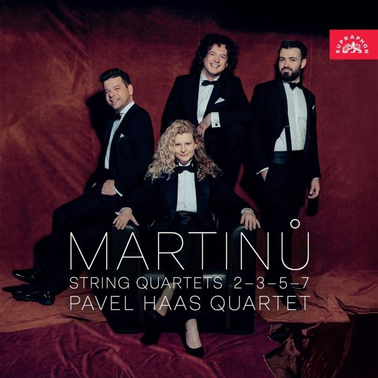 Martinu: String Quartets 2–3–5–7 - Pavel Haas Quartet | Muzyka Sklep ...