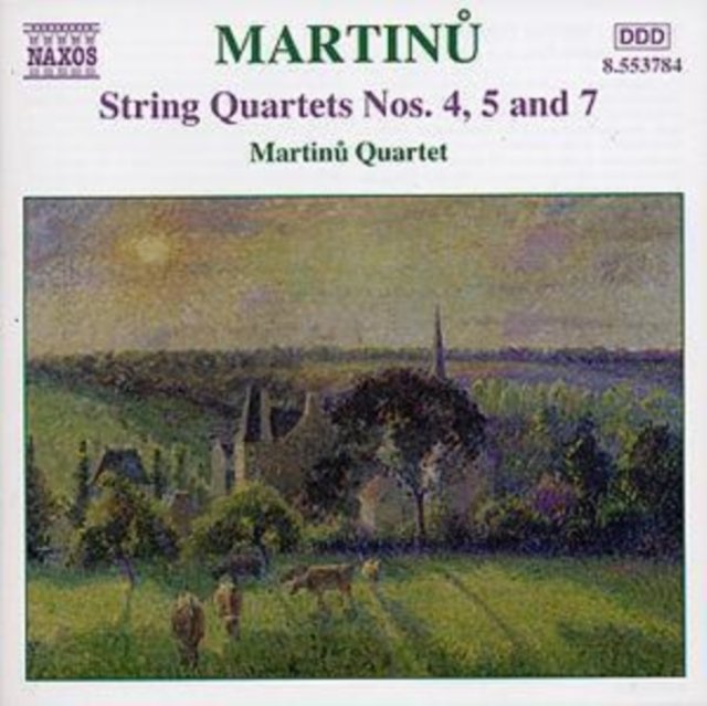 Martinu: String Quartets Nos. 4, 5 And 7 - Martinu Quartet | Muzyka ...