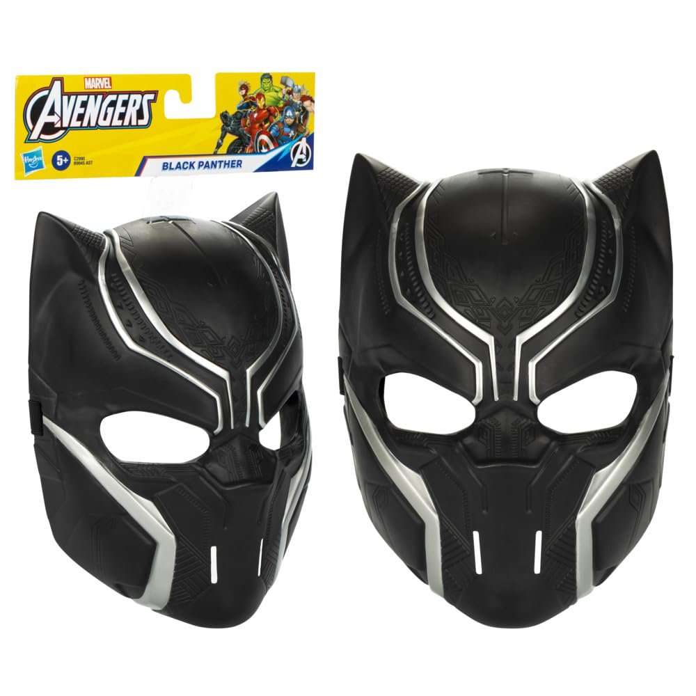 Marvel Avengers: Maska superbohatera Czarnej Pantery, klasyczny wygląd ...