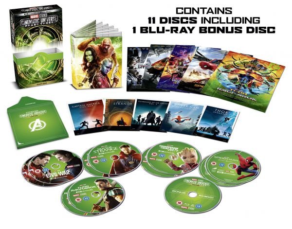 Marvel Cinematic Universe Phase 3 Part 1 Box set (11 Discs) - Various ...