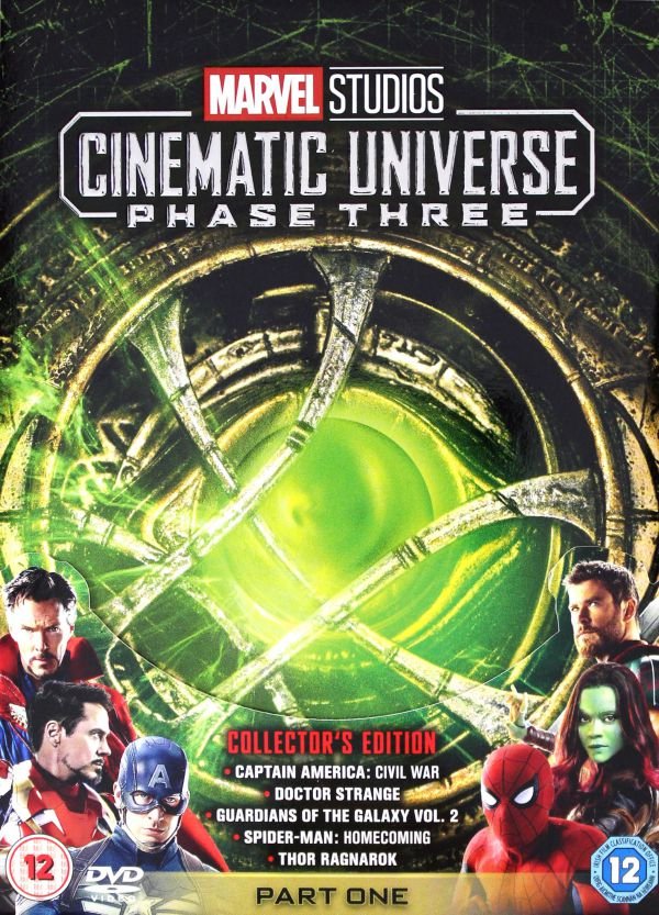 Marvel Cinematic Universe Phase 3 Part 1 Box set (5 disc) - Various ...