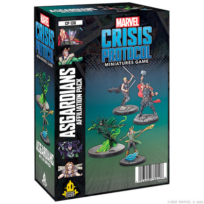 Marvel: Crisis Protocol - Asgardian Affiliation Pack, Atomic Mass Games - ATOMIC MASS GAMES ...