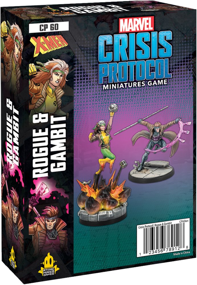 Marvel Crisis Protocol: Rogue & Gambit gra karciana Fantasy Flight ...