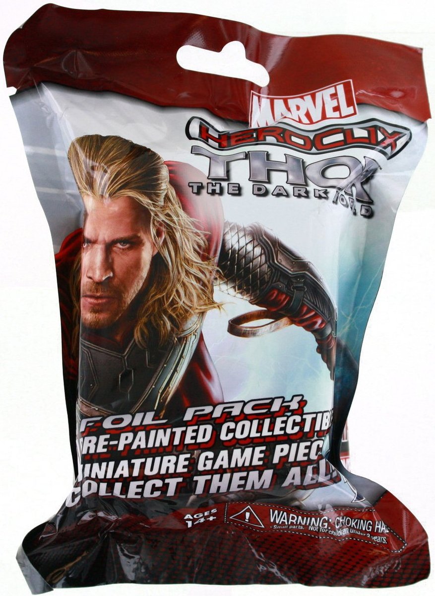 Marvel Heroclix Thor Mroczny świat 001 Figurka Thora z kartą - WIZKIDS ...