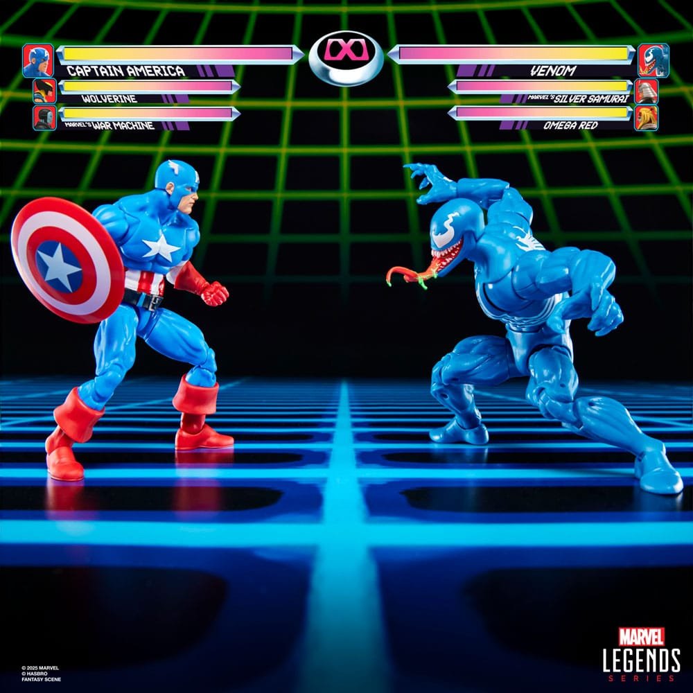 Marvel Legends Gamerverse Action Figure 2-Pack Captain America vs. Ven ...