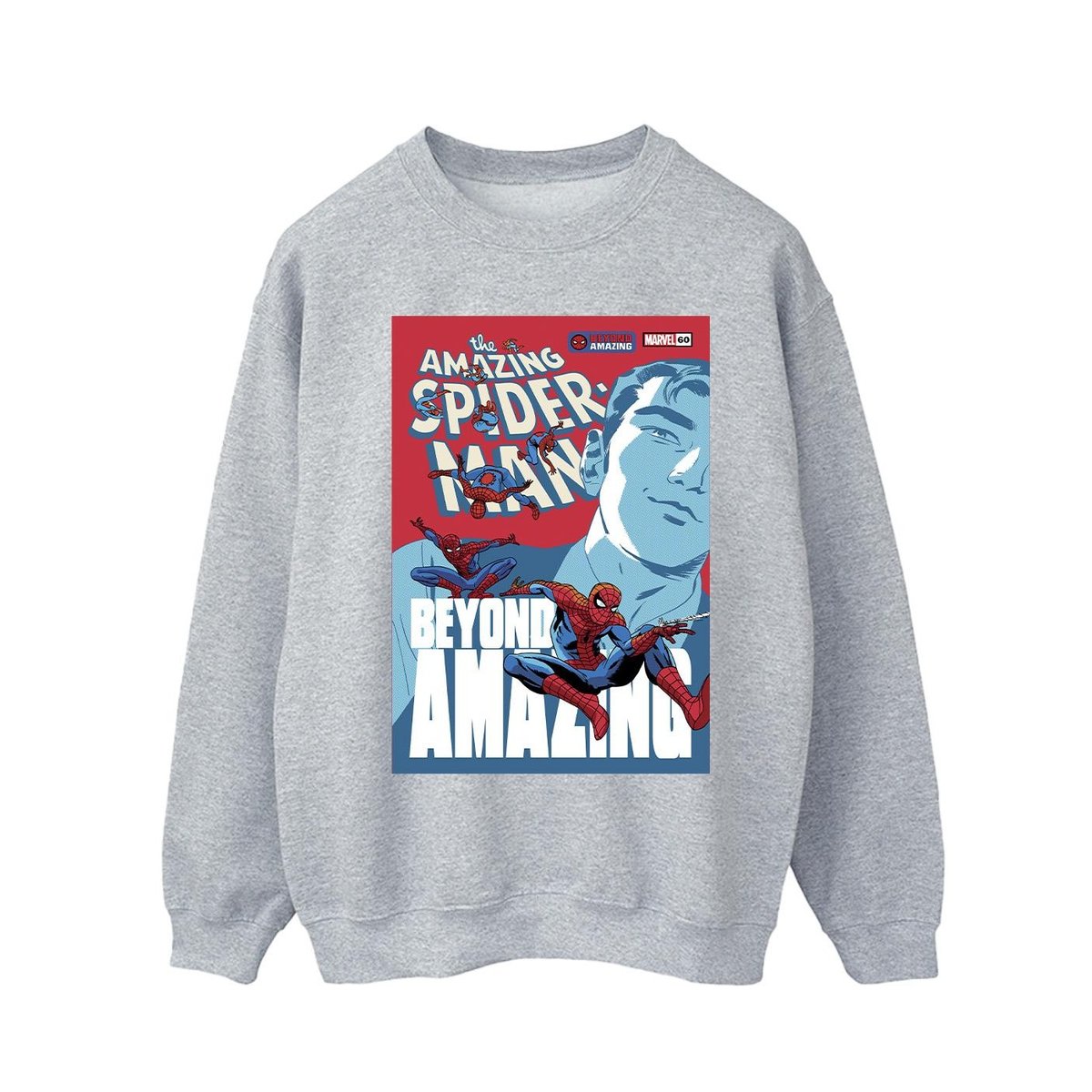 Marvel Męska Bluza Spider-Man Beyond Amazing Cover (S (52-55 Cm ...