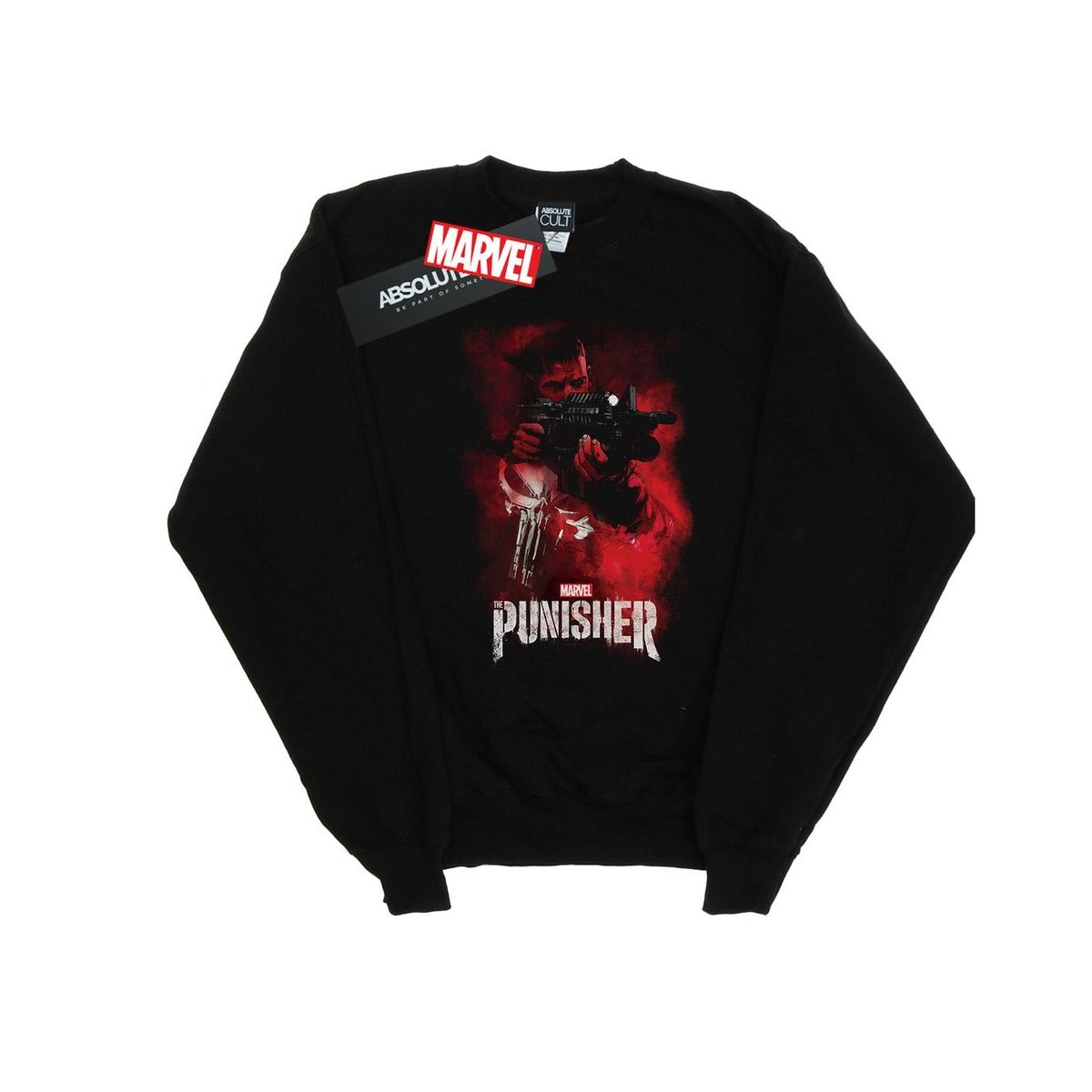 Marvel Męska Bluza The Punisher TV Series Red Smoke (XXL (193cm ...