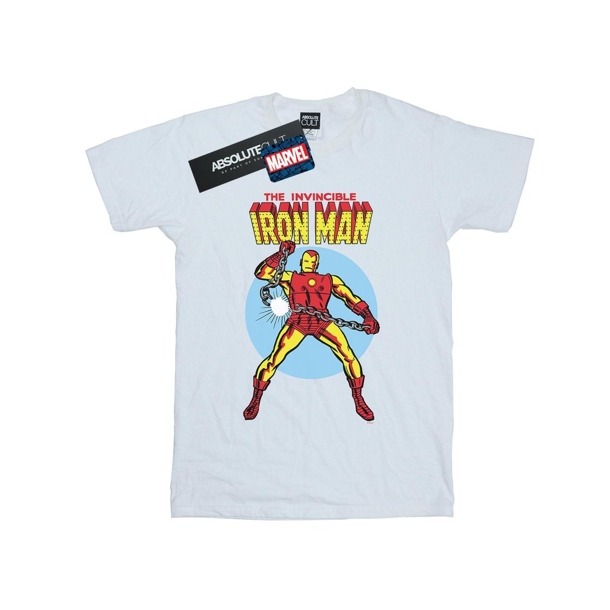 Marvel Męska Koszulka The Invincible Iron Man (XXL (193cm) / Ciepły ...