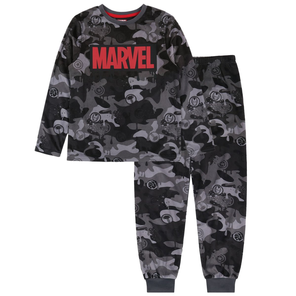 Marvel Piżama Chłopięca Długie Rękawy, Szara Moro - Marvel | Sklep ...