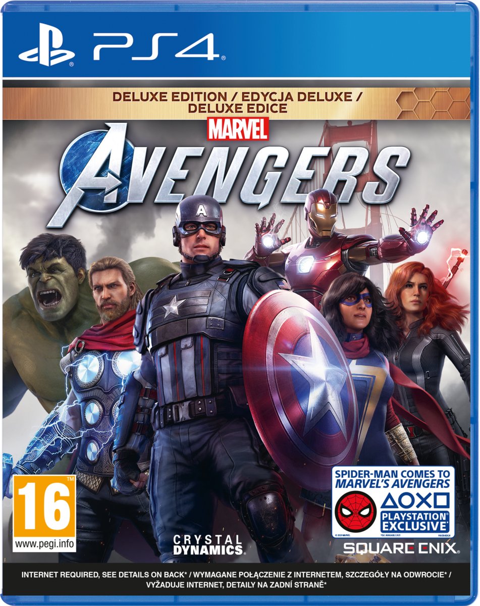 Marvel's Avengers - Deluxe Edition, PS4 - Crystal Dynamics | Gry i ...