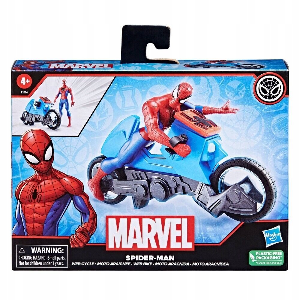 Marvel Spider-Man Web Cycle figurka spiderman + motor - Hasbro | Sklep ...