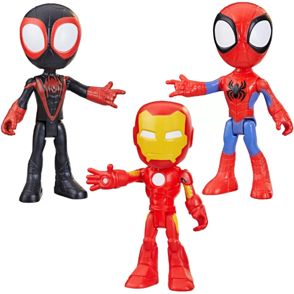 Marvel Spidey i Super-Kumple Zestaw 3 figurek Miles Morales, Spidey ...