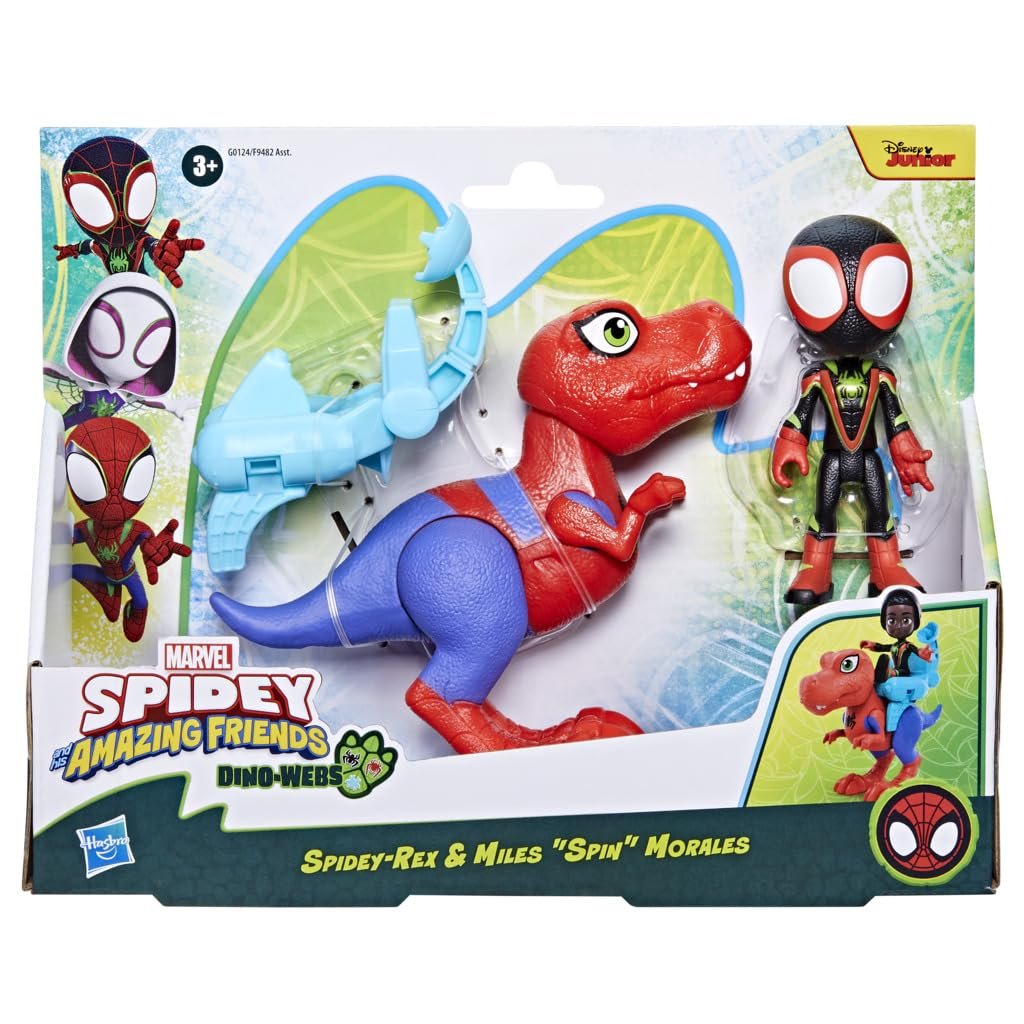 Marvel Spidey und Seine Super-Freunde Dino-Webs Spidey-Rex & Miles ...