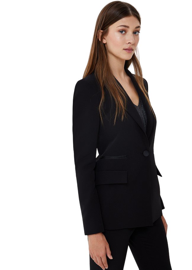 Marynarka damska Liu Jo Long Blazer elegancka-L - Liu Jo | Moda Sklep ...