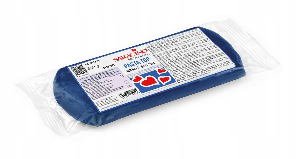 Masa cukrowa fondant Pasta Top - granatowa, 500 g - Inna marka | Sklep ...