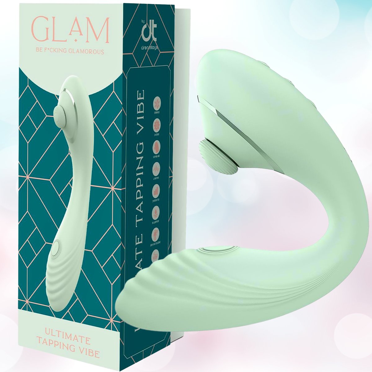 Masażer intymny, Dla Dwojga Erotyczny Dla Par Funkcja Tappingu | Sklep EMPIK.COM