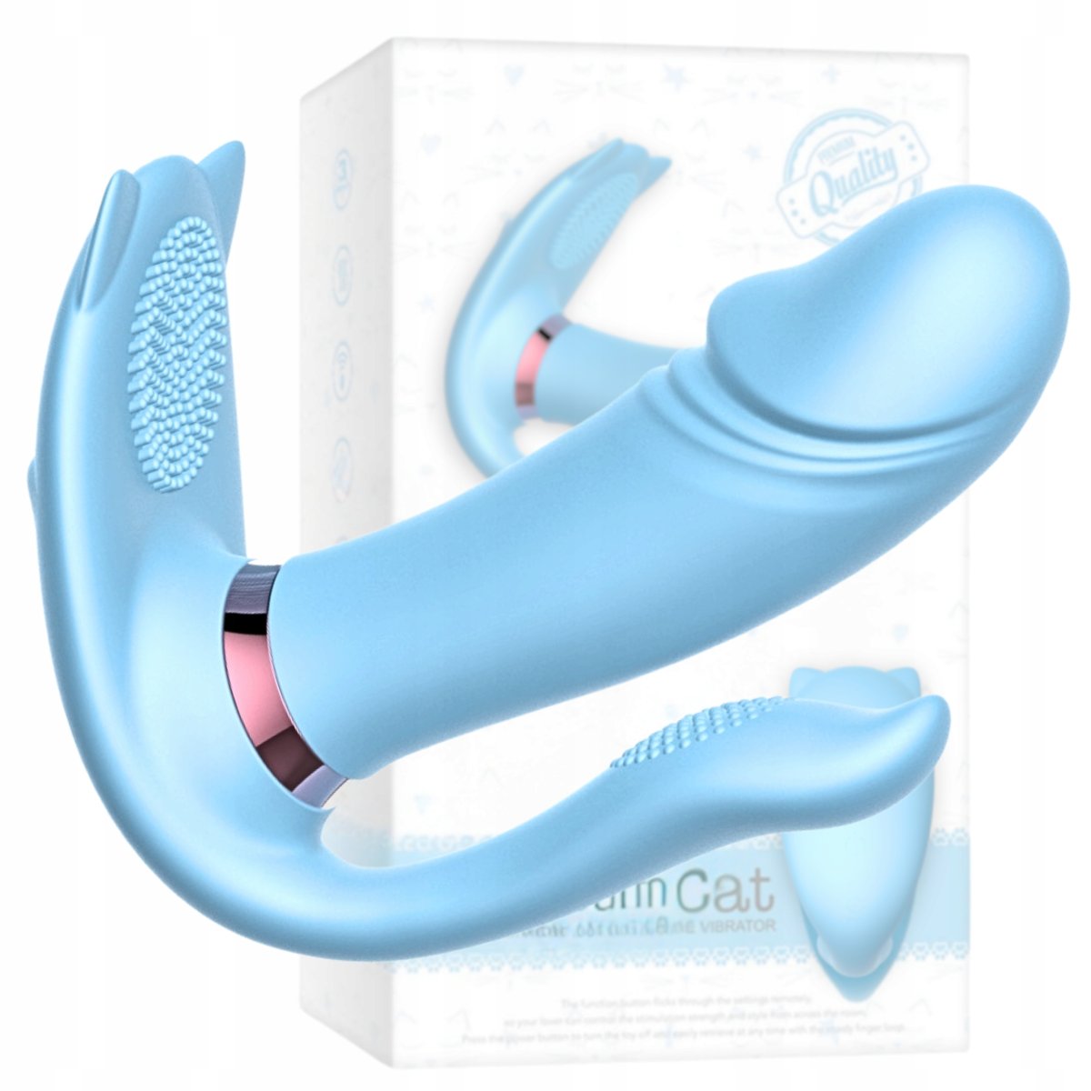 Masażer intymny potrójny USB | Sklep EMPIK.COM