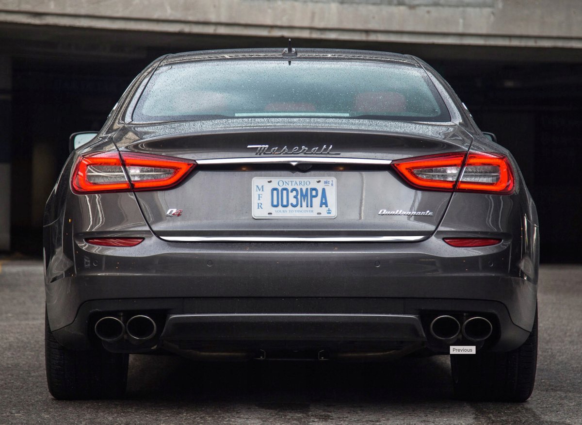 Maserati Quattroporte VI - LISTWA CHROM na Klapę - Martig | Motoryzacja ...