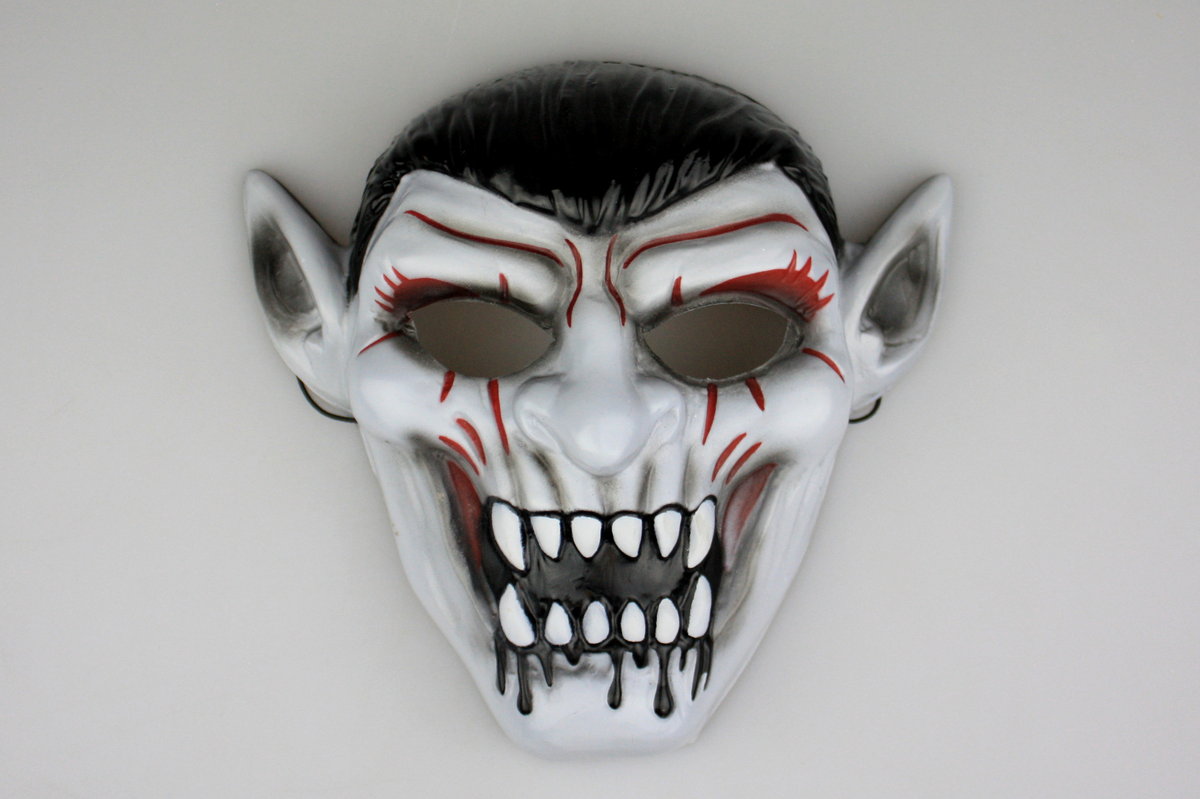 Maska, Halloween, Wampir - | Przyjęcia i okazje w Sklepie EMPIK.COM
