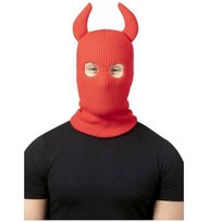 Maska Kominiarka Z Rogami - Smiffys | Przyjęcia i okazje w Sklepie ...