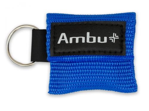 Maska ratownicza CPR Ambu LifeKey w breloczku - niebieska - Ambu | Moda ...