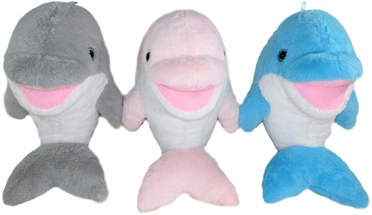 Maskotka Delfin 3 kolory - 30cm - Sun-Day | Sklep EMPIK.COM