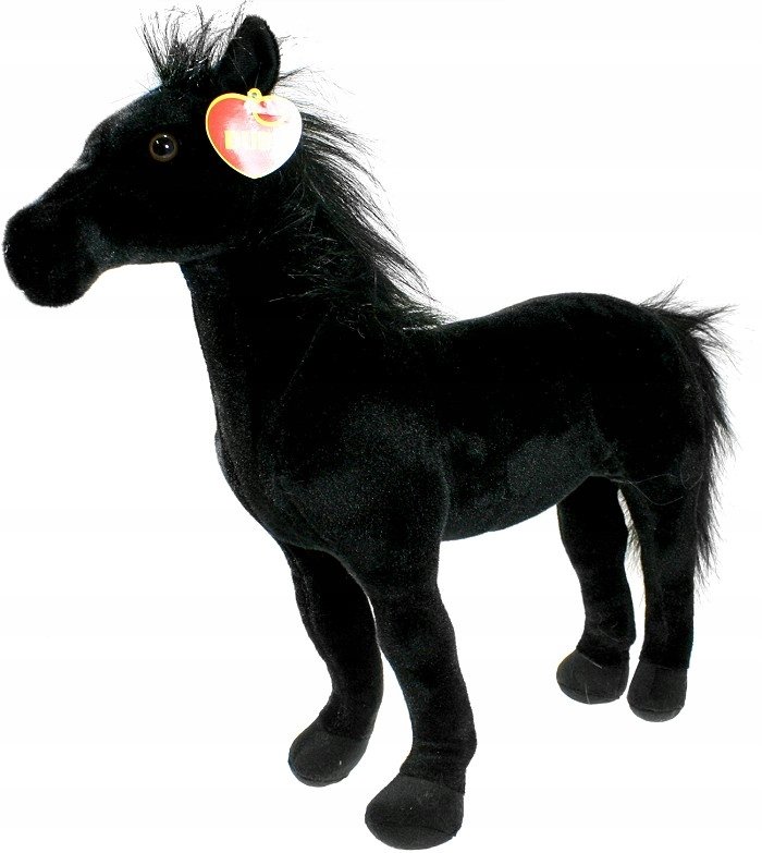 Maskotka Konik Czarny Koń DUBI - 60cm - Dubi | Sklep EMPIK.COM