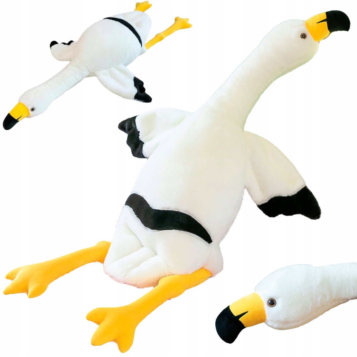 Maskotka Pluszak Poduszka Gęś Długi 60 Cm Flaming - Inna marka | Sklep ...